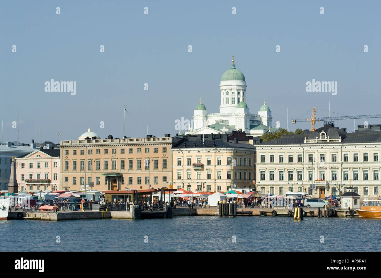 Helsinki view from the sea Stock Photo - Alamy