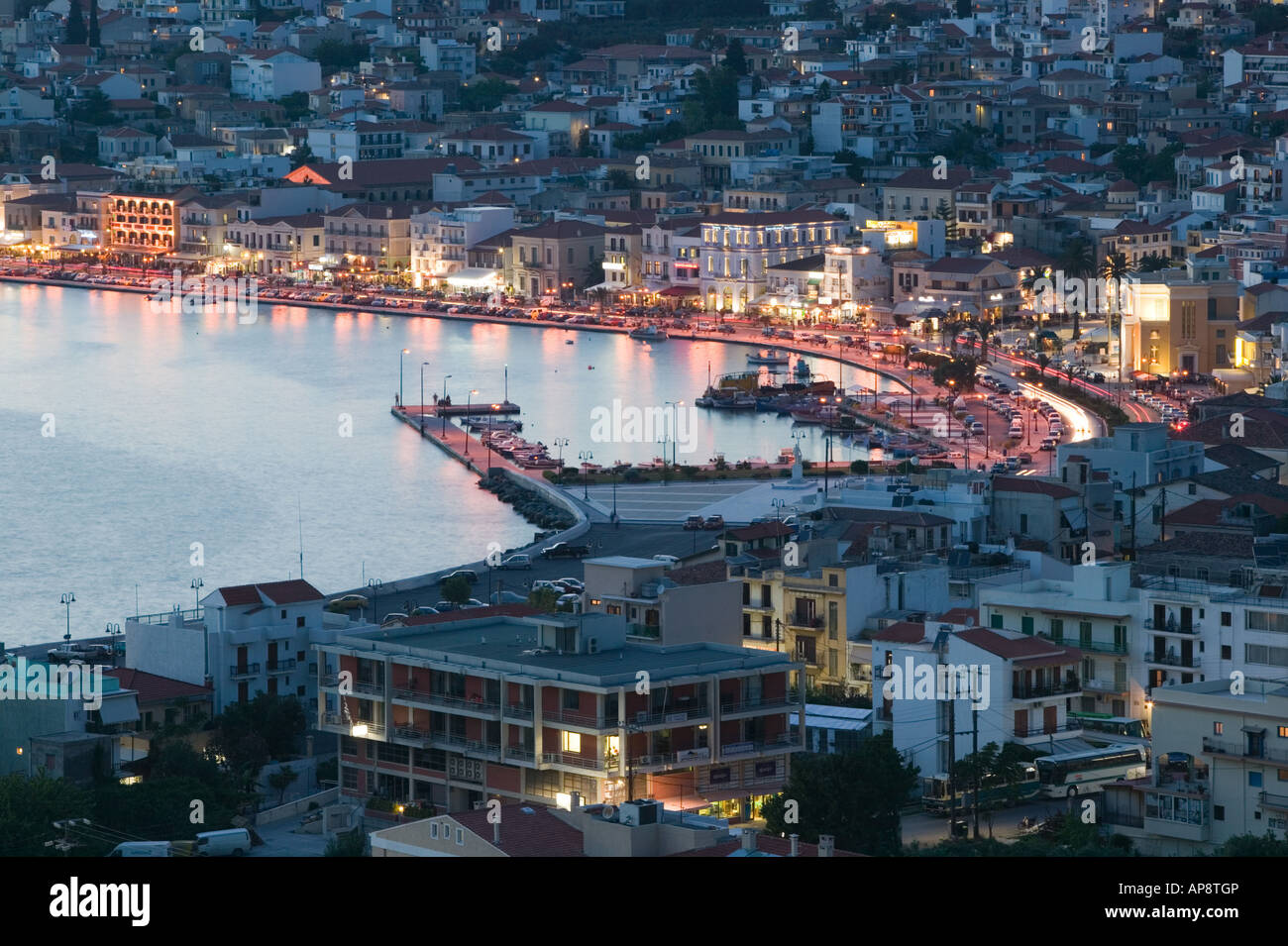 GREECE, Northeastern Aegean Islands, SAMOS, Vathy (Samos Town): Town ...