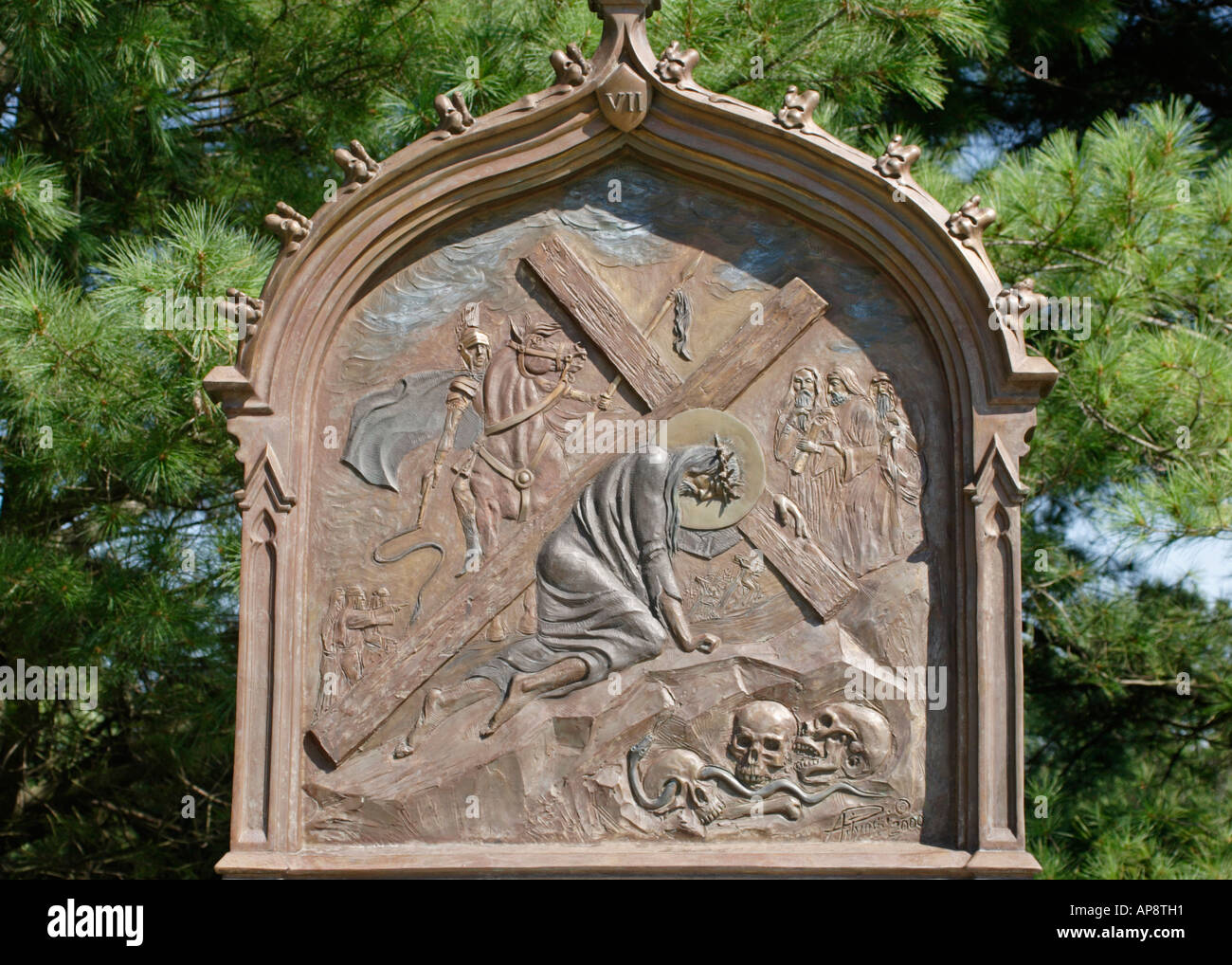 Jesus falls the second time hi-res stock photography and images - Alamy