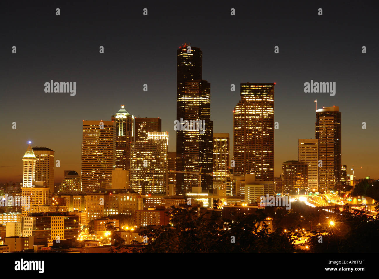 Seattle downtown pictures hi-res stock photography and images - Alamy
