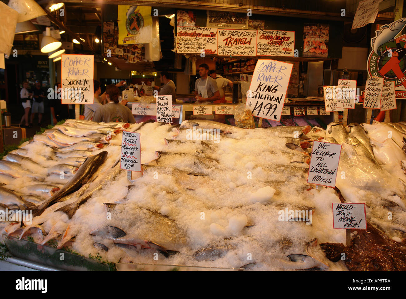 Seattle farmers market town city hi-res stock photography and images ...