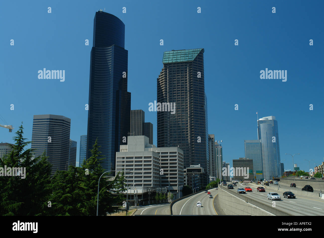 Seattle downtown pictures hi-res stock photography and images - Alamy