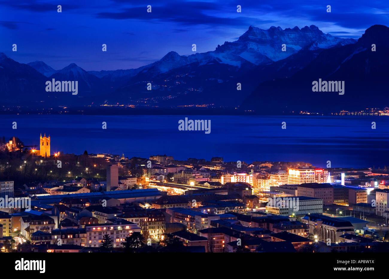 Vevey winter hi-res stock photography and images - Alamy