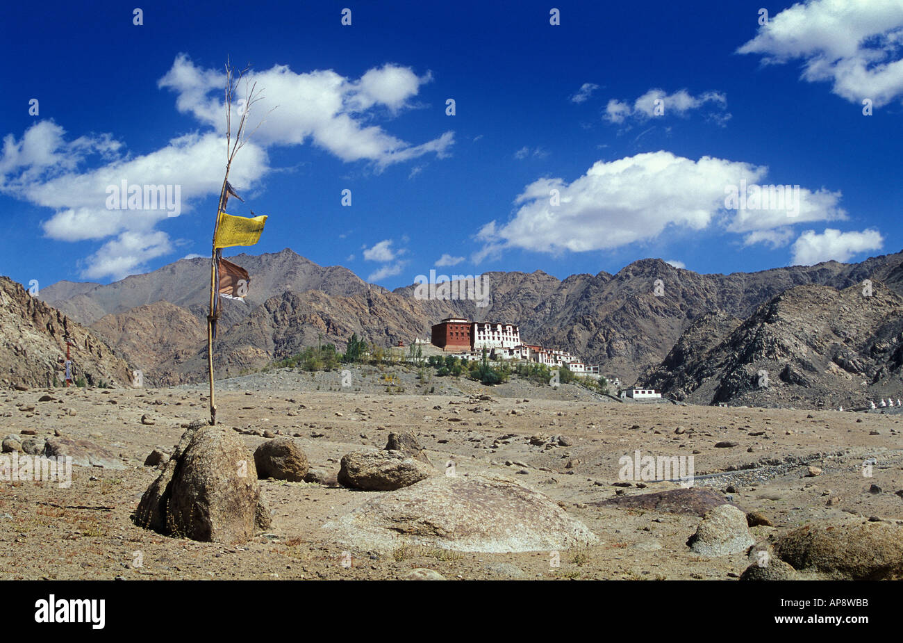 Phyang monastery in Ladakh India Stock Photo - Alamy