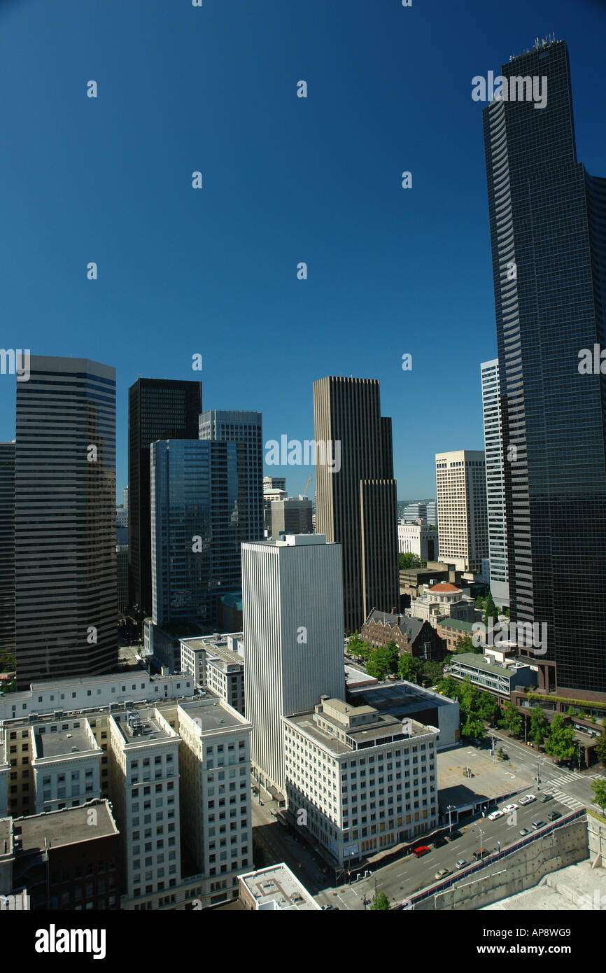 Panorama seattle skyline hi-res stock photography and images - Alamy