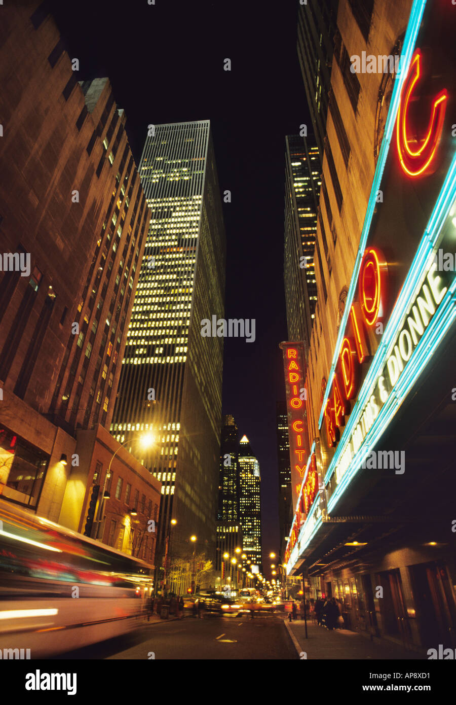 Marquee rockefeller center new york hi-res stock photography and images ...