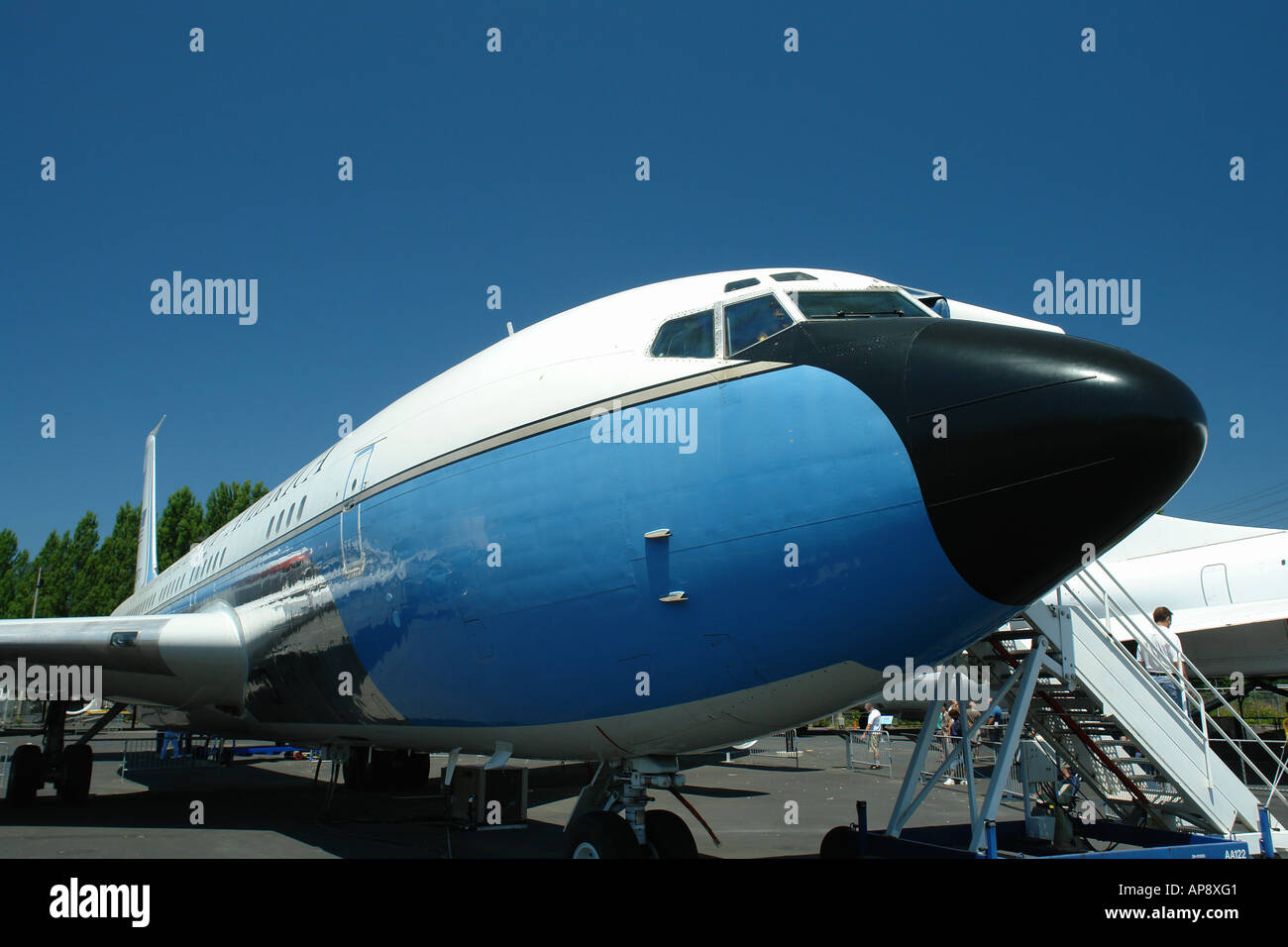 Seattle jet aircraft display hi-res stock photography and images - Alamy
