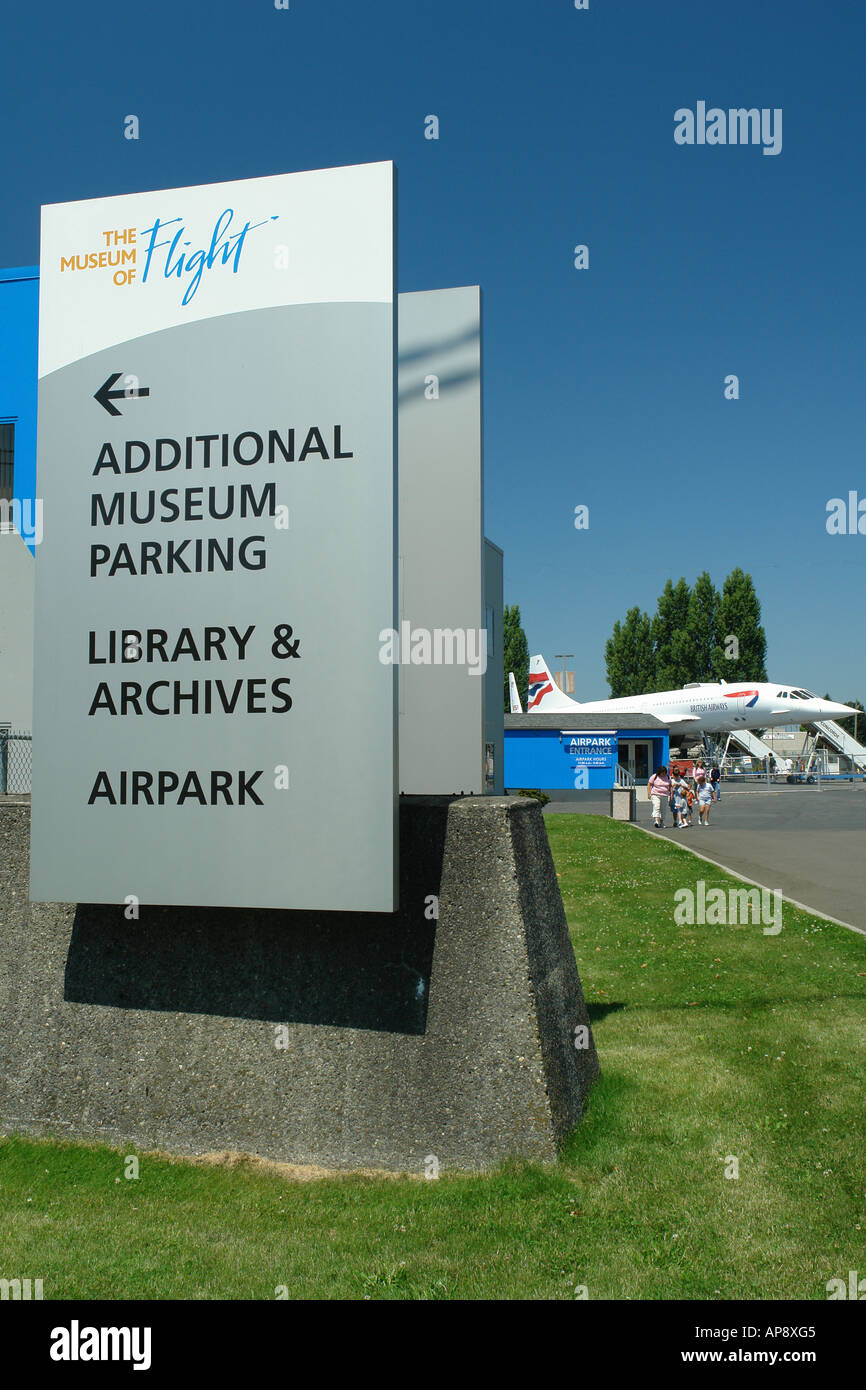 AJD52742, Seattle, WA, Washington, Museum of Flight, Boeing, entrance ...
