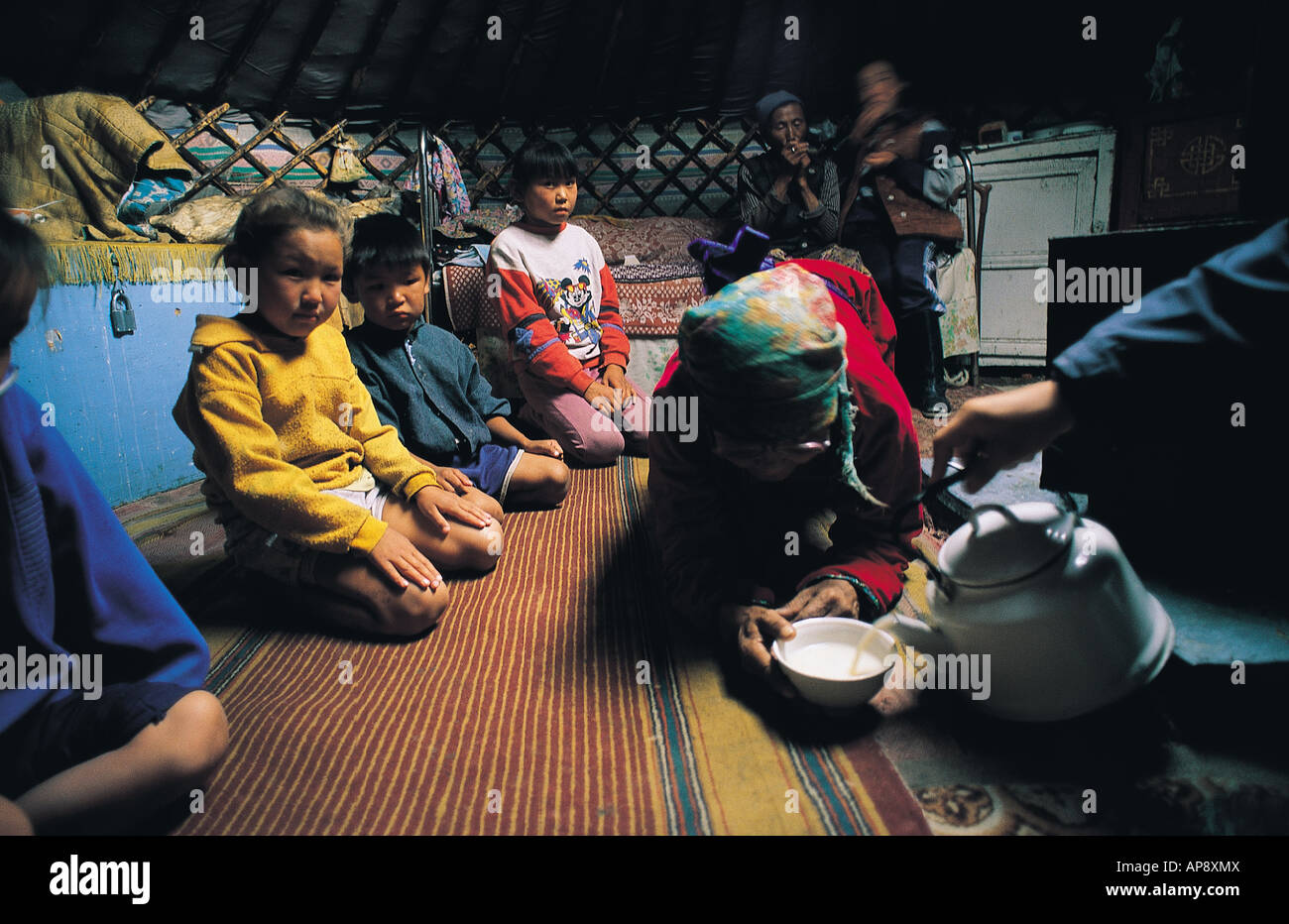 Tuva people hi-res stock photography and images - Alamy