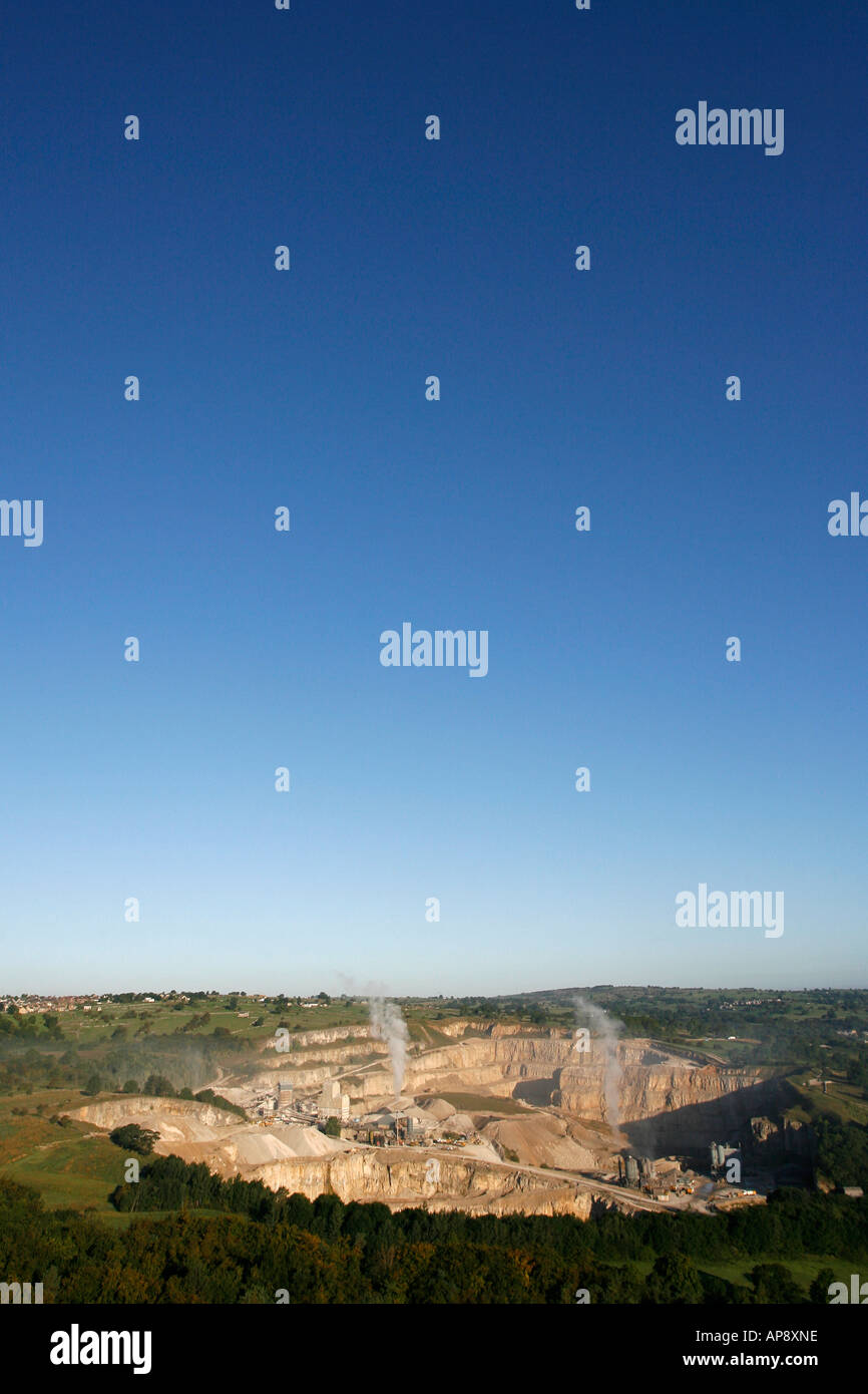 Middleton mine near Wirksworth Derbyshire Dales Peak District National ...