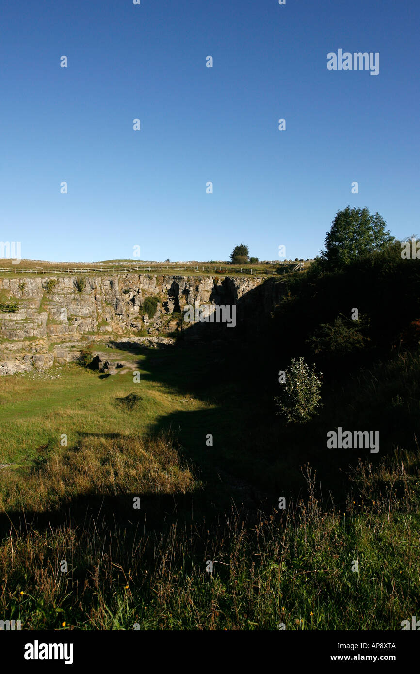 Redhill Quarry Middleton Top Peak District National Park Derbyshire ...