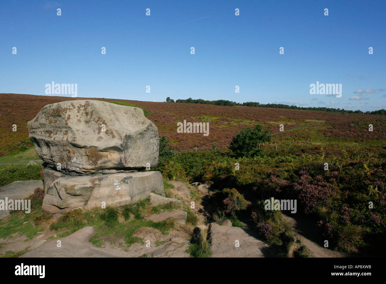 Stanton Moor Edge Stanton Moor Peak District National Park Derbyshire ...