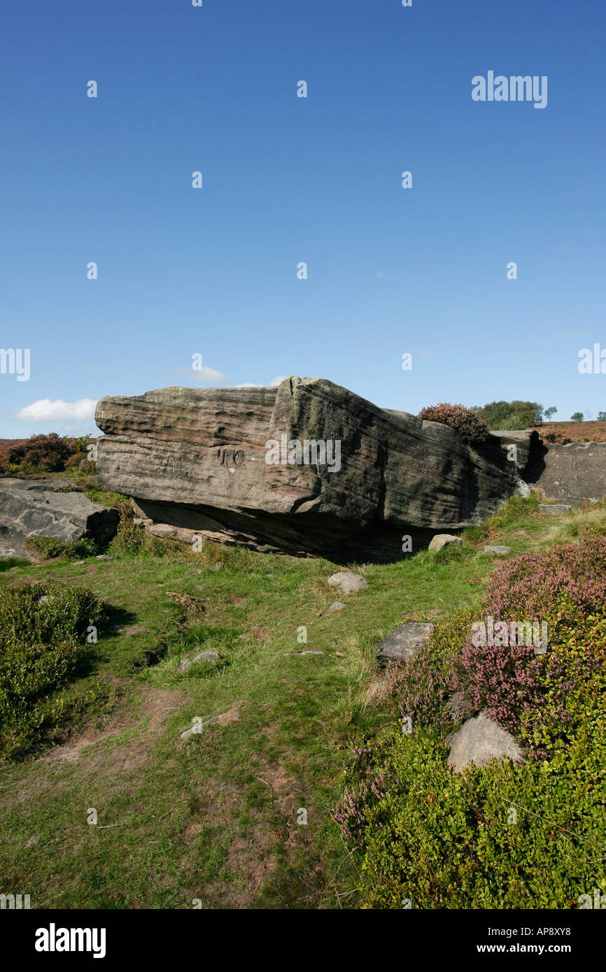 Stanton Moor Peak District National Park Derbyshire England UK Stock ...