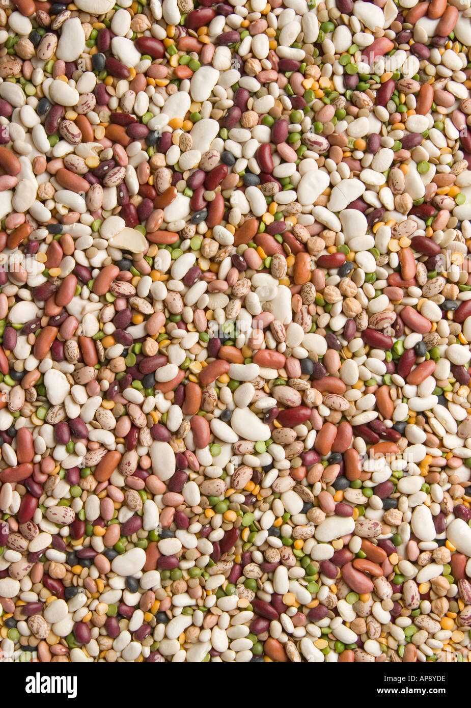Nutritious multi-colored dried beans Stock Photo - Alamy