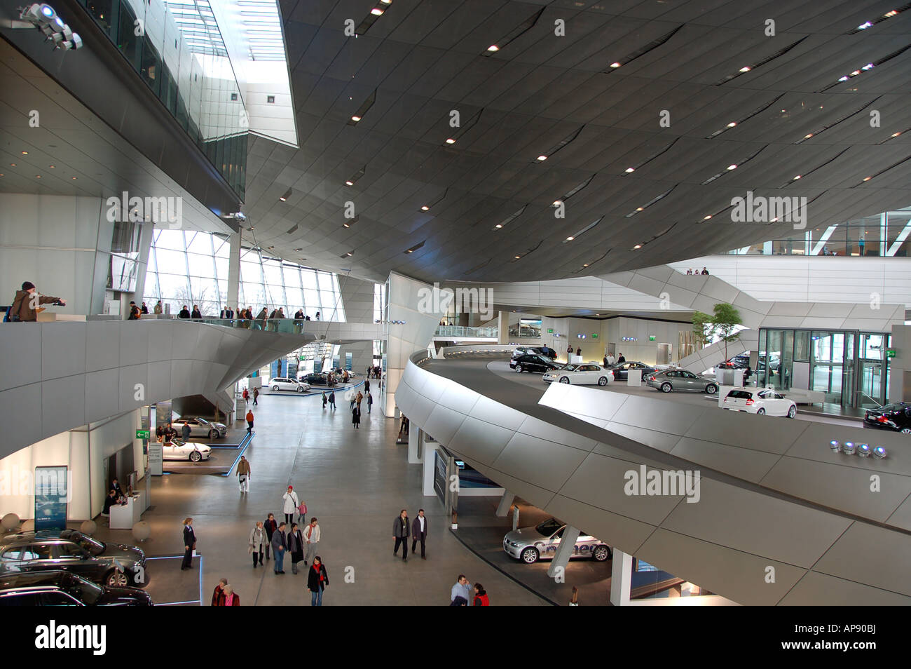 BMW World (Welt) showroom / museum in Munich, Germany Stock Photo - Alamy
