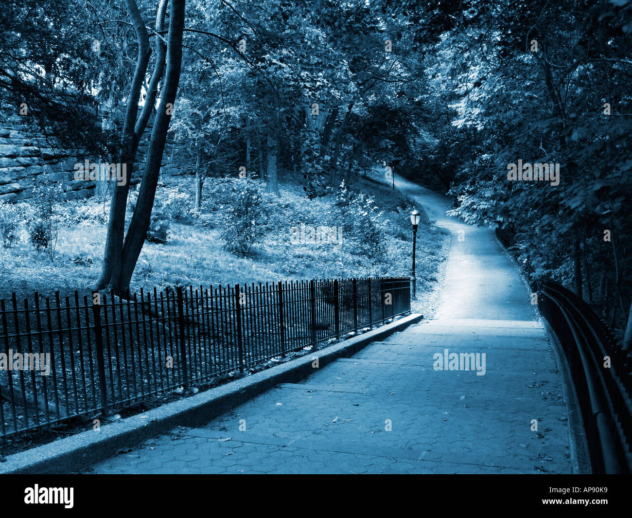Twisting Path In Natural Park High Resolution Stock Photography and ...