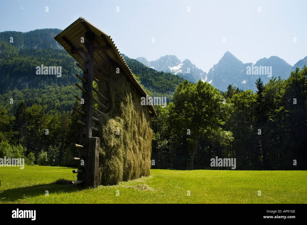 Hay racks slovenia hi-res stock photography and images - Alamy