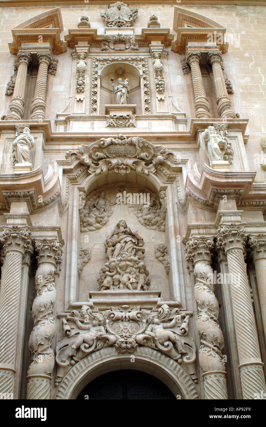 Elx Elche Southern Spain Espana Basilica of St Mary Stock Photo - Alamy