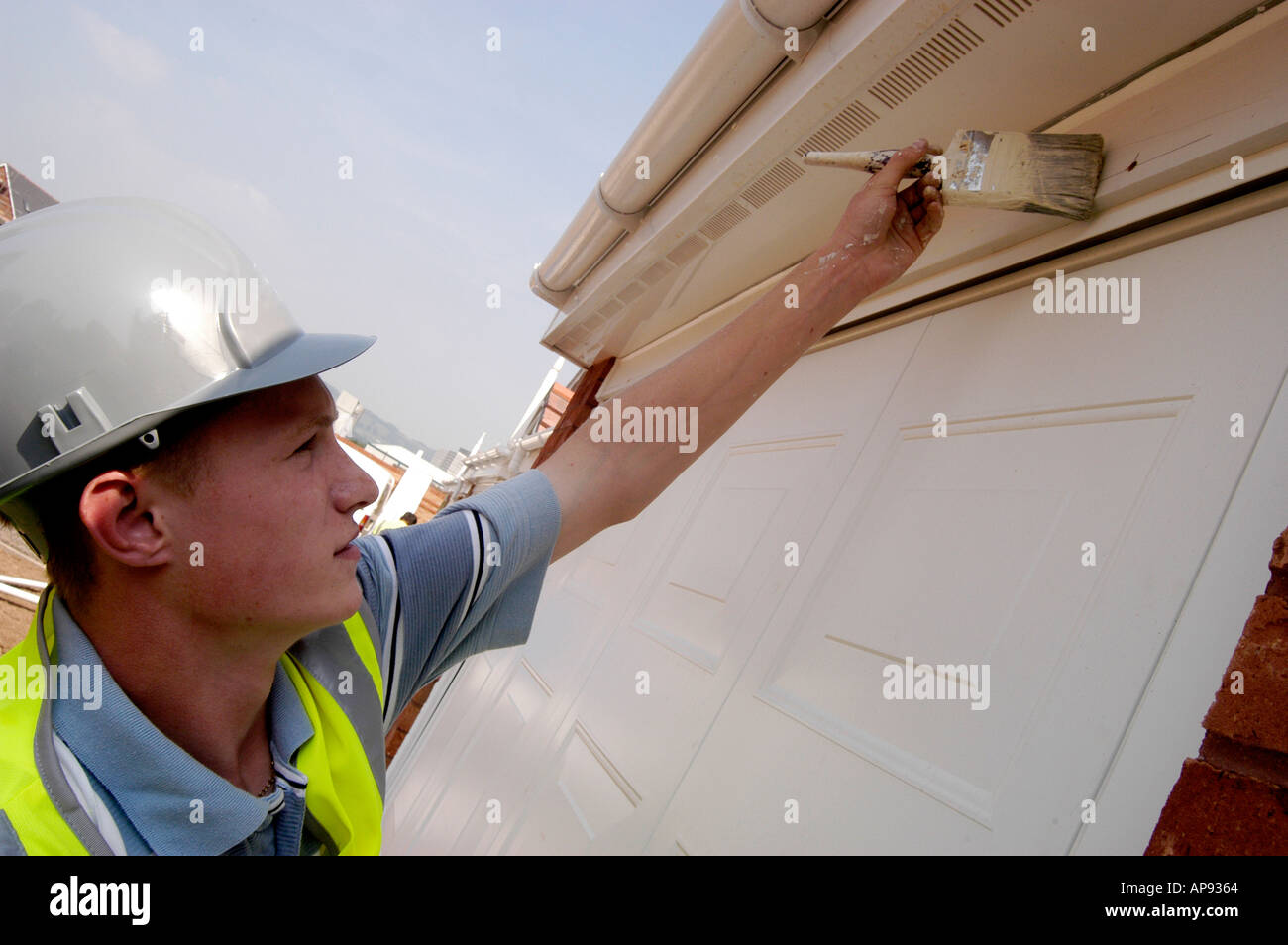 Painter at Work Stock Photo - Alamy