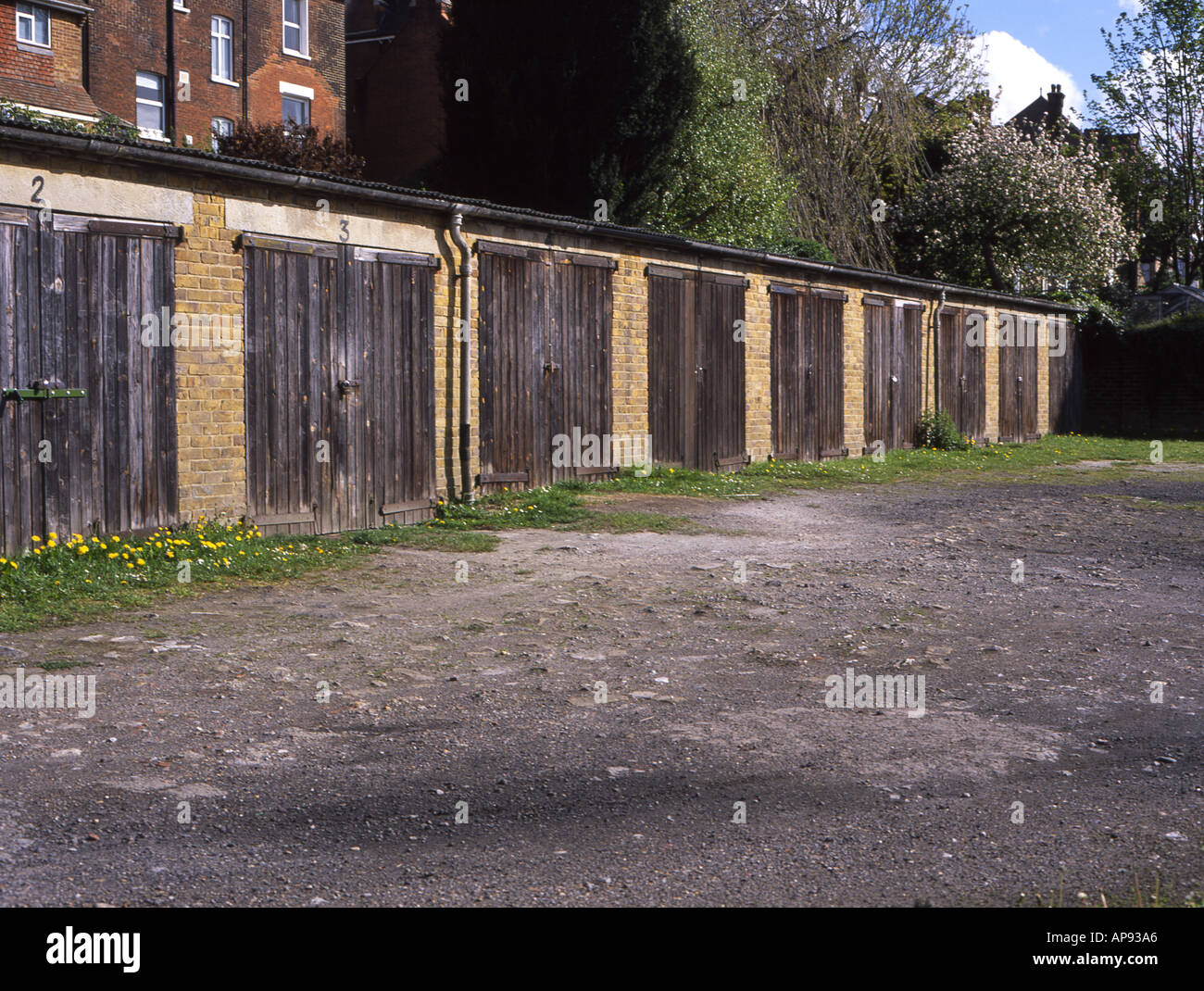 Lock up garages hi-res stock photography and images - Alamy