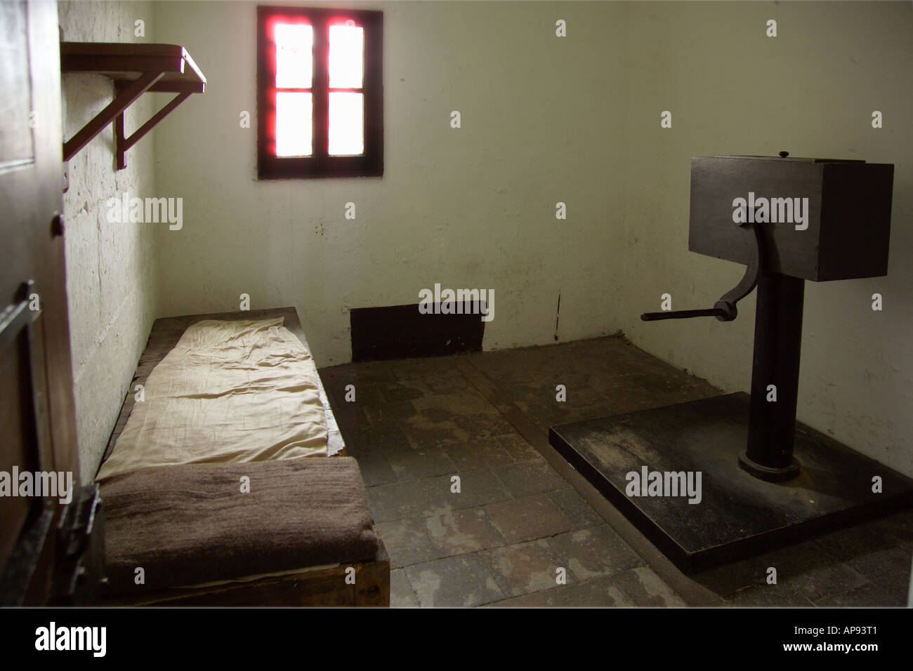 Interior Jail House Beaumaris Anglesey North West Wales Stock Photo - Alamy