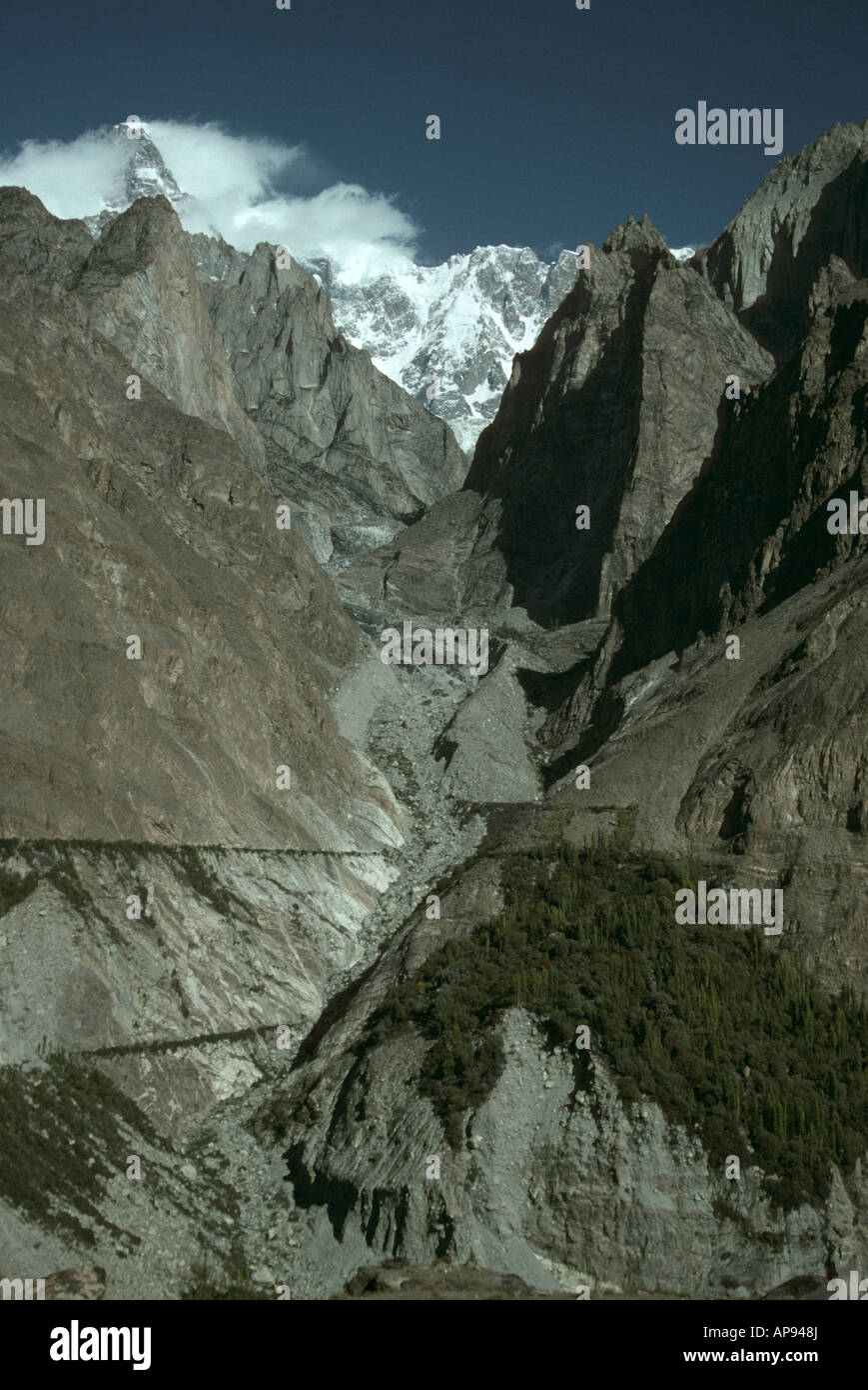 Pakistan North Hunza Khunjerab Pass Stock Photo - Alamy
