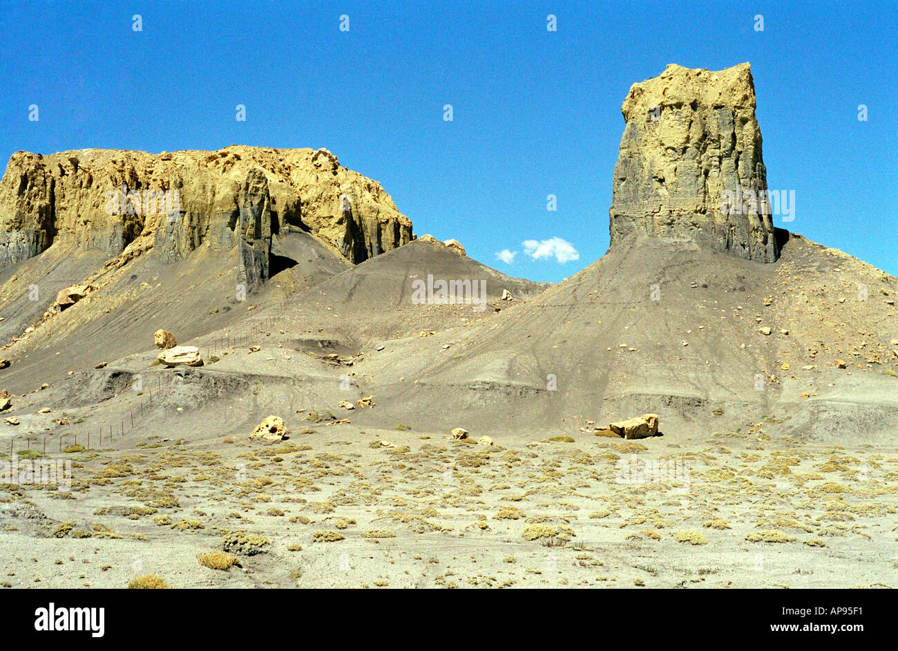 desert mesa landscape Stock Photo - Alamy