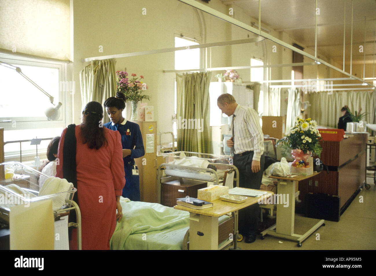 post natal ward in hospital Stock Photo - Alamy