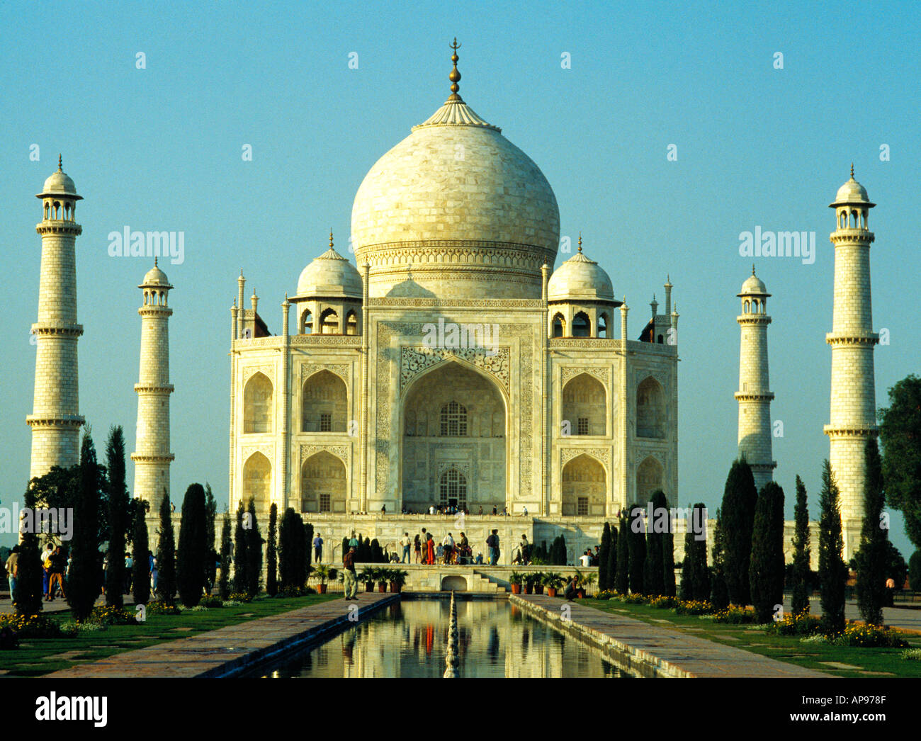 Palace of Taj Mahal Stock Photo - Alamy