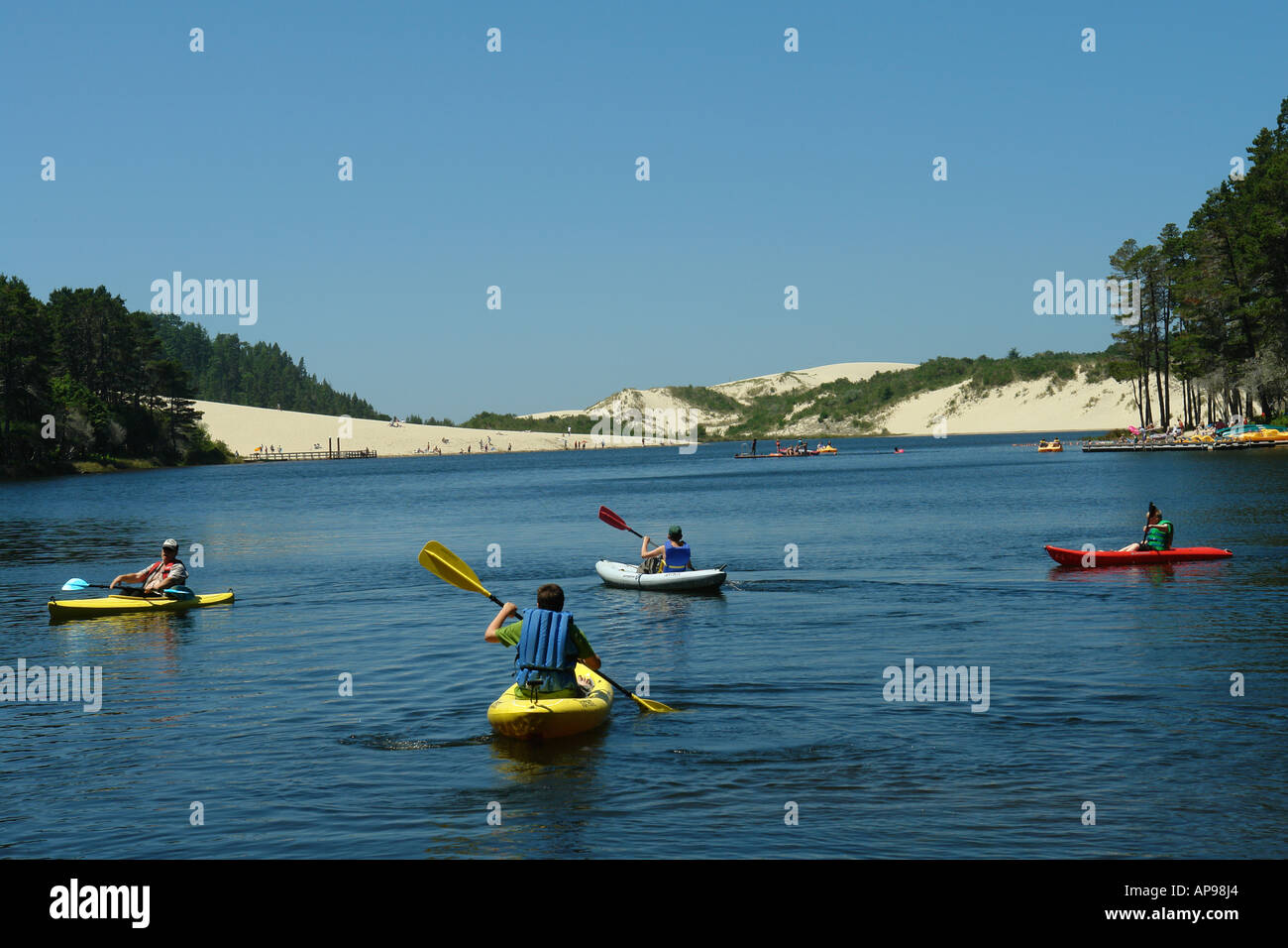 Oregon sand lake recreation area hi-res stock photography and images ...