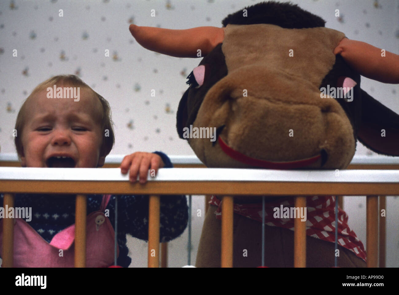 Baby wailing hi-res stock photography and images - Alamy