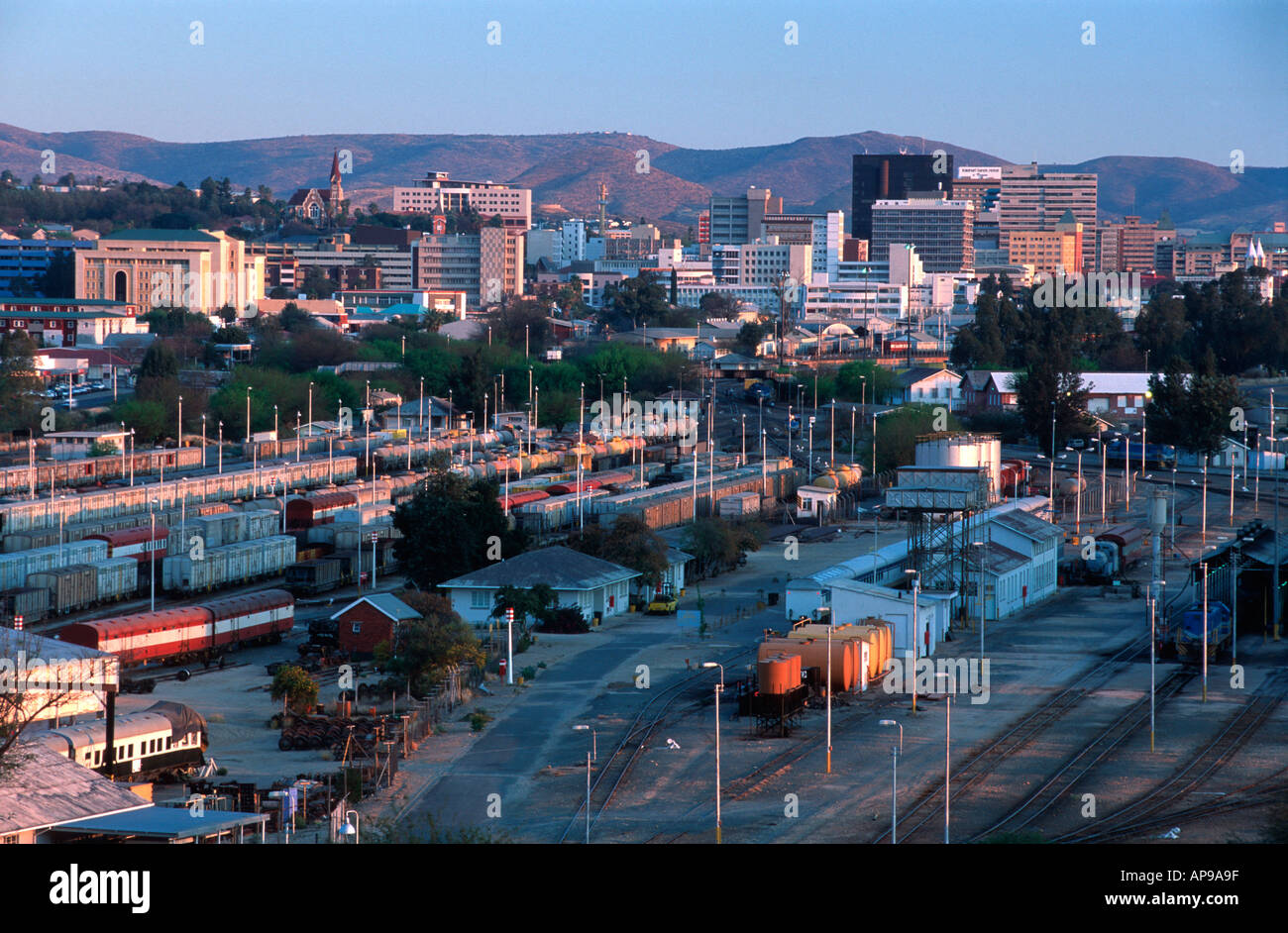Namibia windhoek skyline hi-res stock photography and images - Alamy