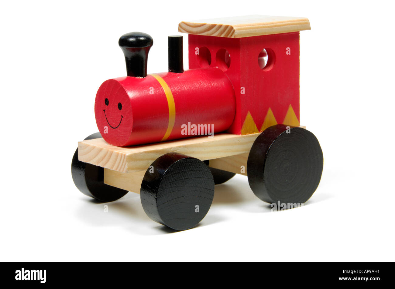 Toy train engine Stock Photo - Alamy