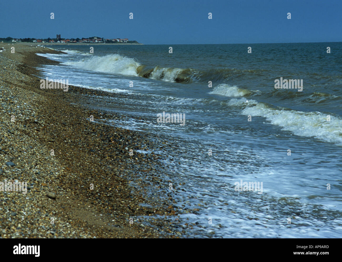 Aldeburgh Beach in Suffolk Uk Stock Photo - Alamy