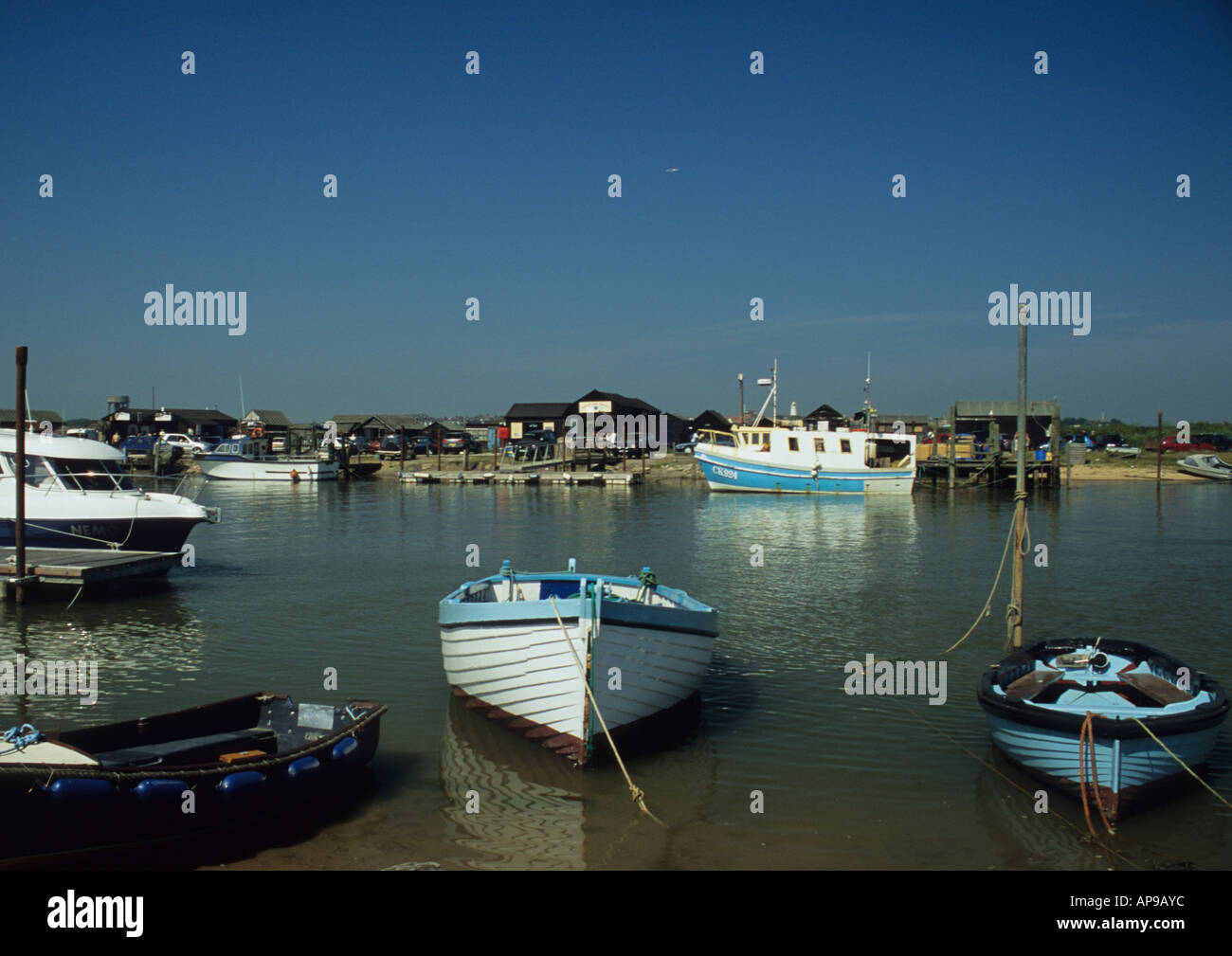 Southwold Harbour in Suffolk Uk Stock Photo - Alamy