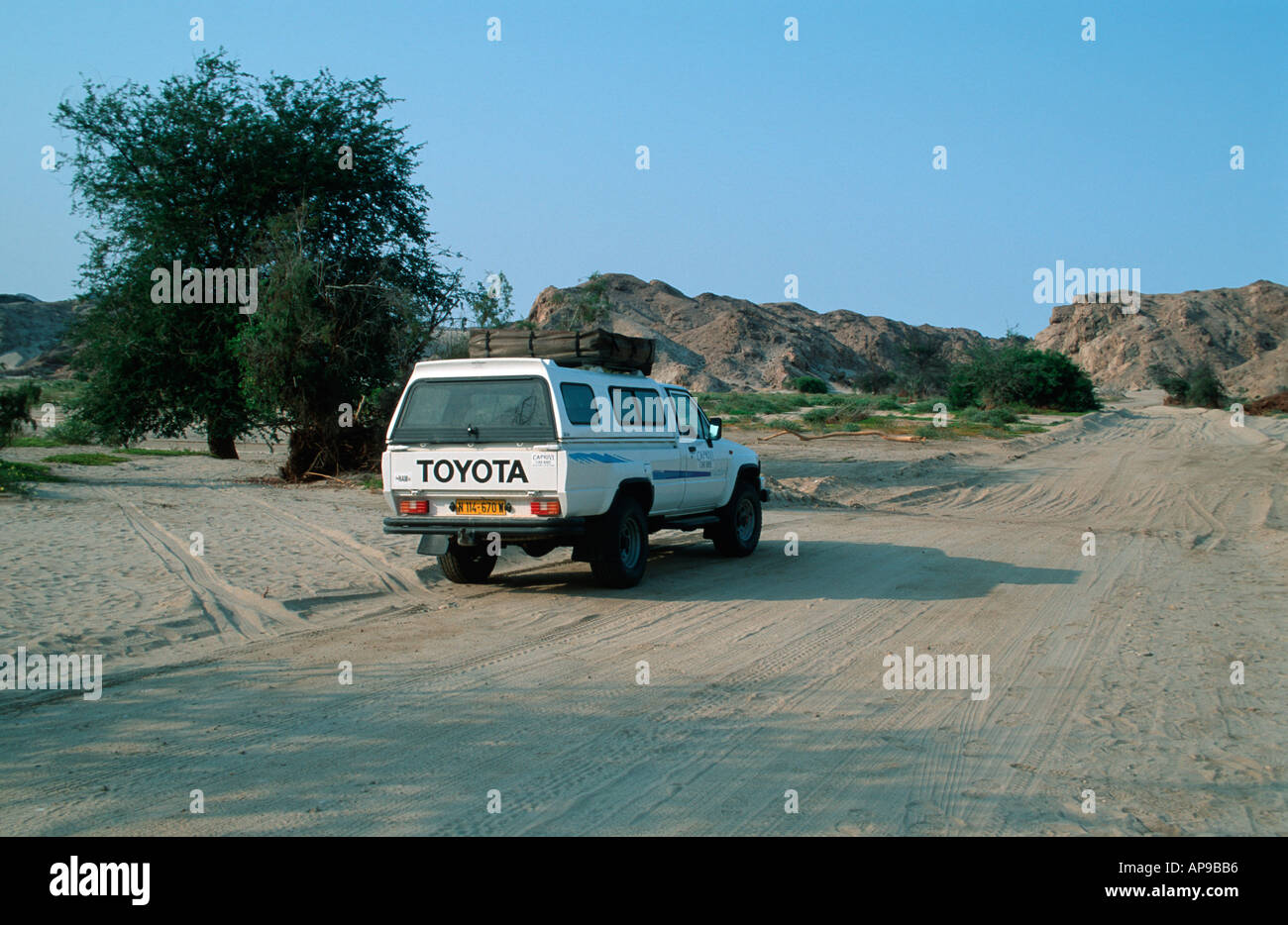 Swakop River campsite Welwitschia Nature drive Swakopmund Namibia 2000 ...