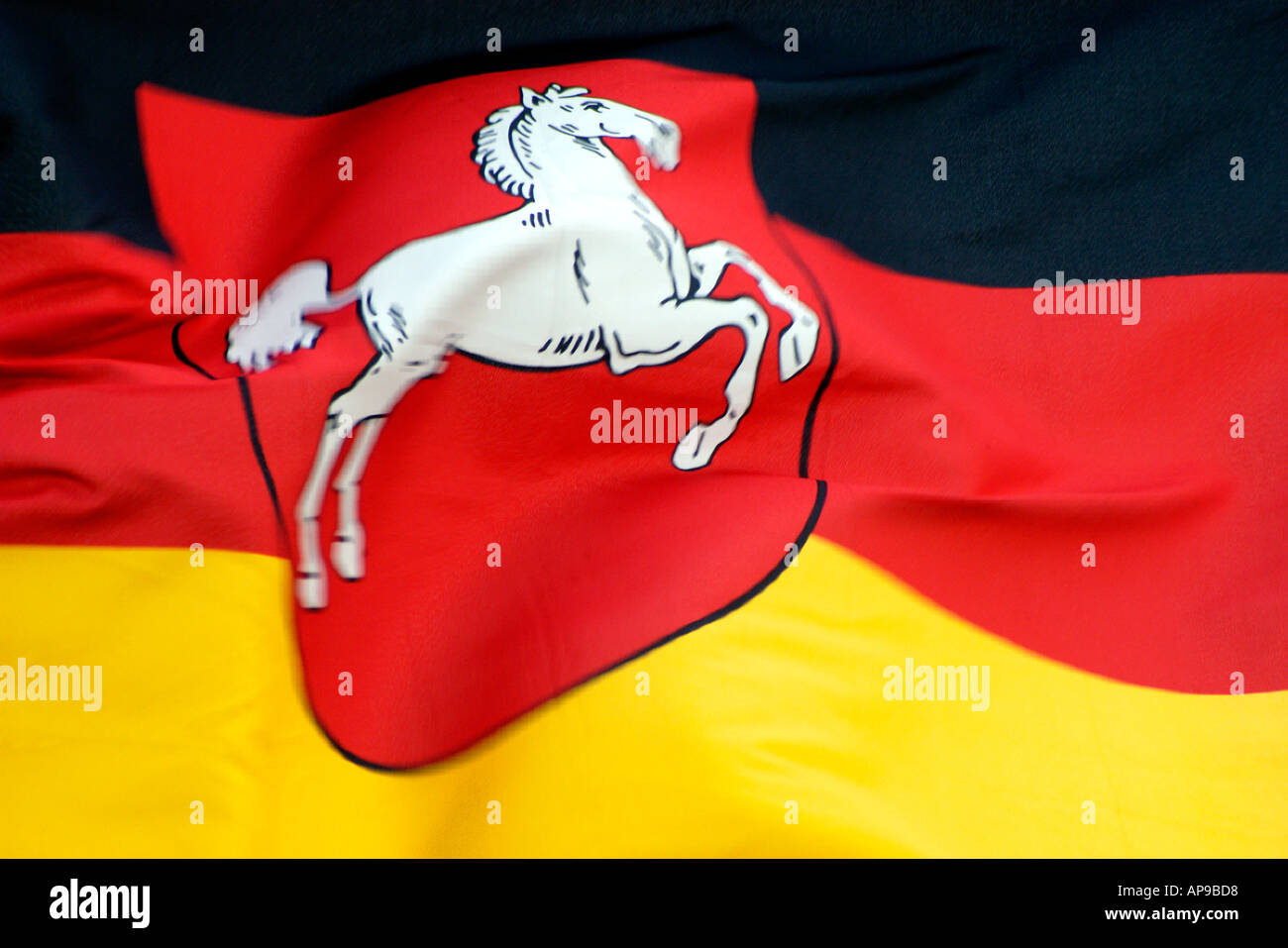 Saxony flag hi-res stock photography and images - Alamy