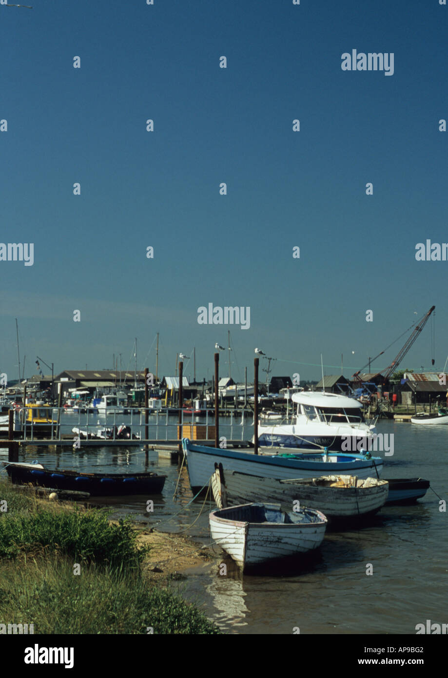 Southwold Harbour in Suffolk Uk Stock Photo - Alamy