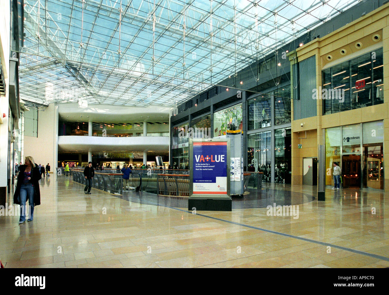 Inside the Bullring Shopping Centre in Birmingham, UK Stock Photo - Alamy