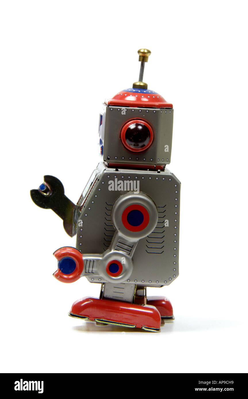Tin robot hi-res stock photography and images - Alamy
