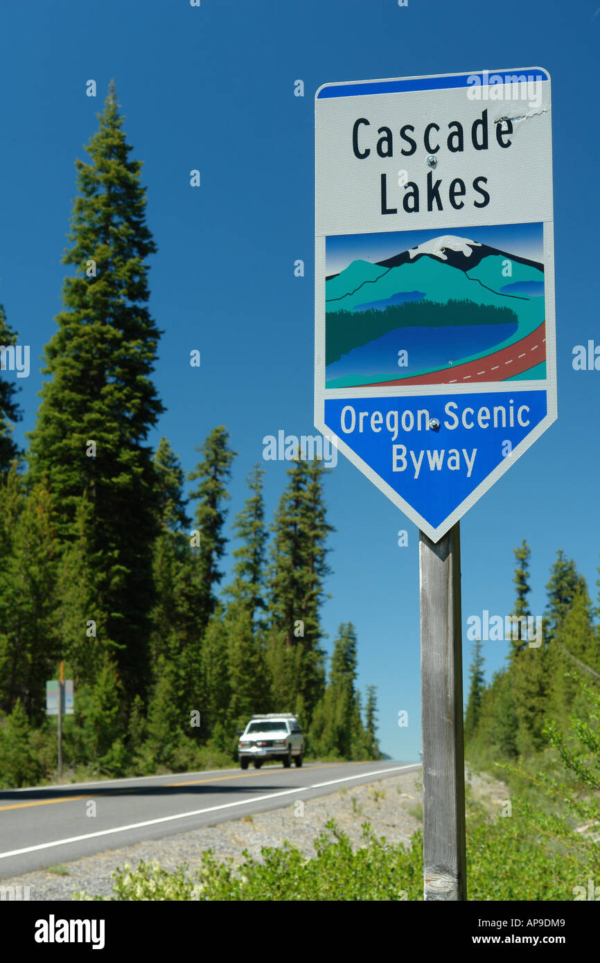 Cascade lakes national scenic byway hi-res stock photography and images ...