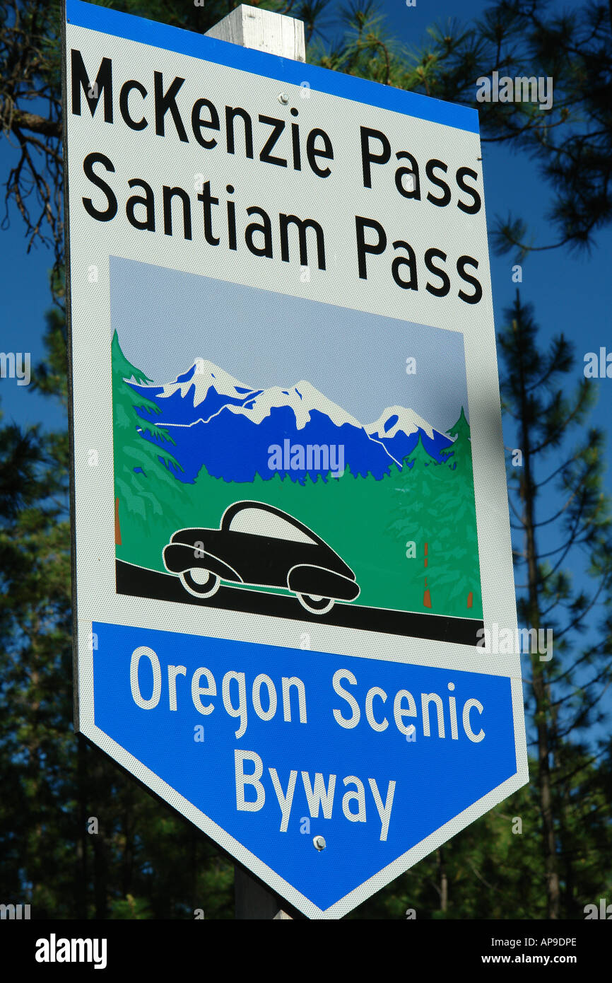 Santiam mckenzie pass scenic byway hi-res stock photography and images ...