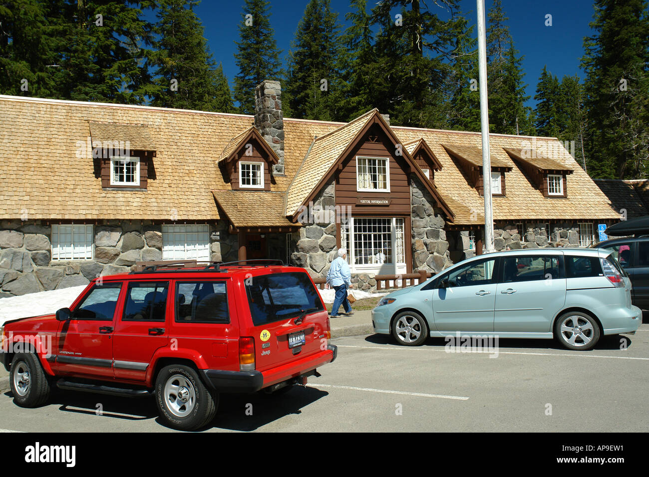 AJD51144, Crater Lake National Park, OR, Oregon, Park Headquarters ...