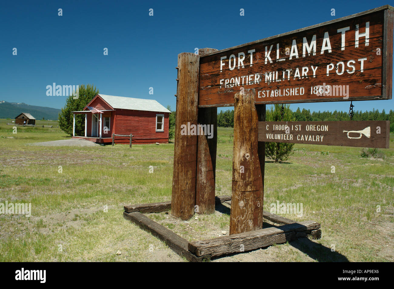 Fort klamath historic hi-res stock photography and images - Alamy