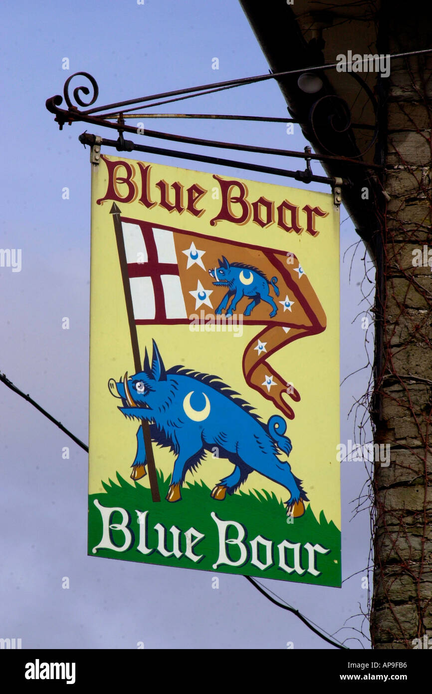 The blue boar hay on wye hi-res stock photography and images - Alamy