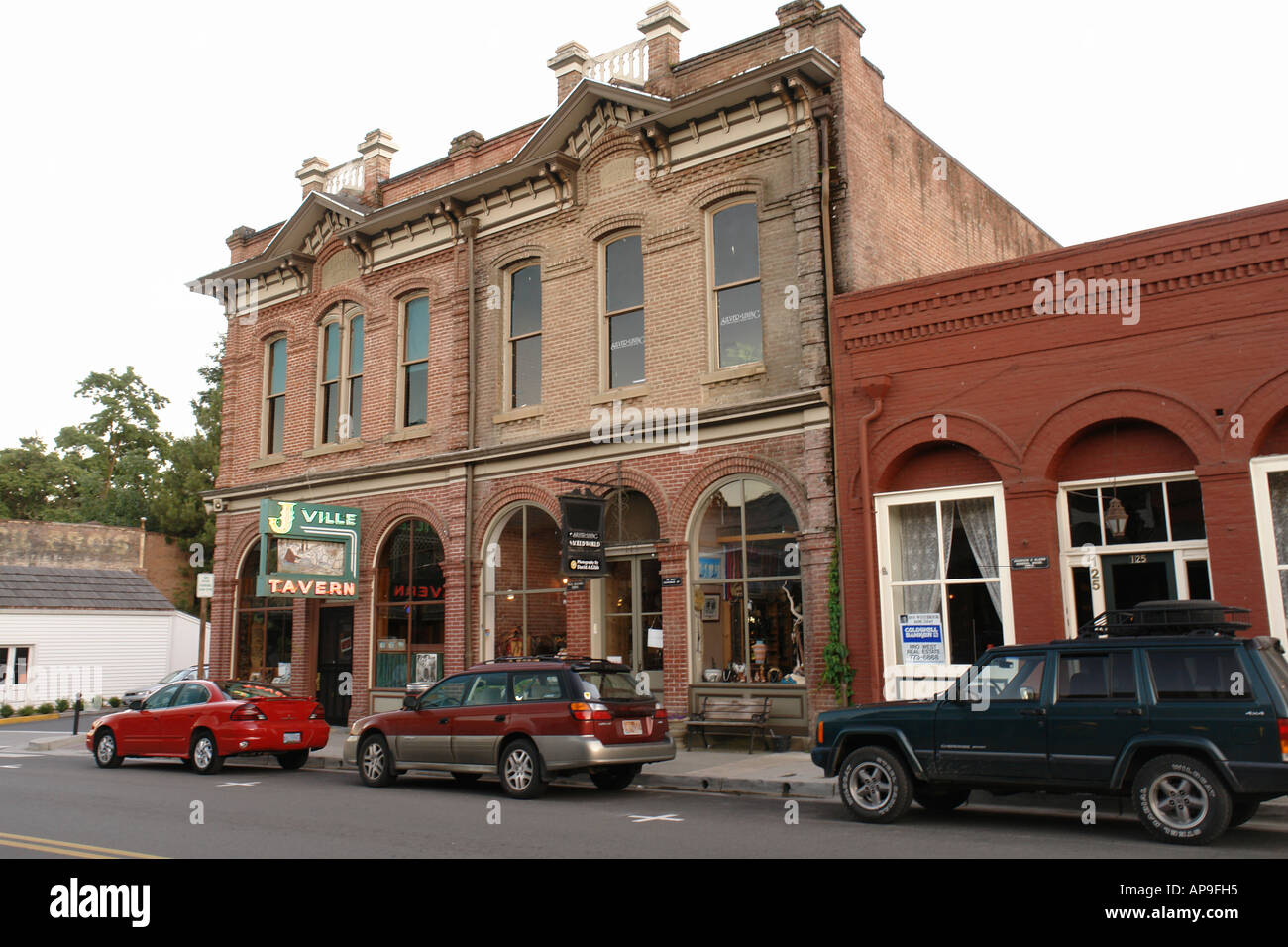 AJD51196, Historic Jacksonville, OR, Oregon, Gold Mining Town, downtown ...