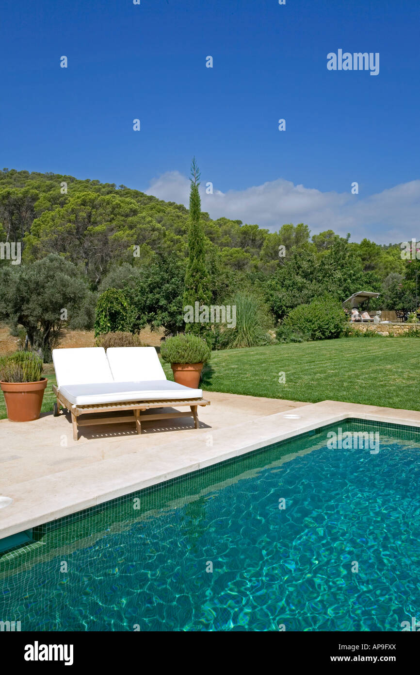 Garden swimming pool hi-res stock photography and images - Alamy