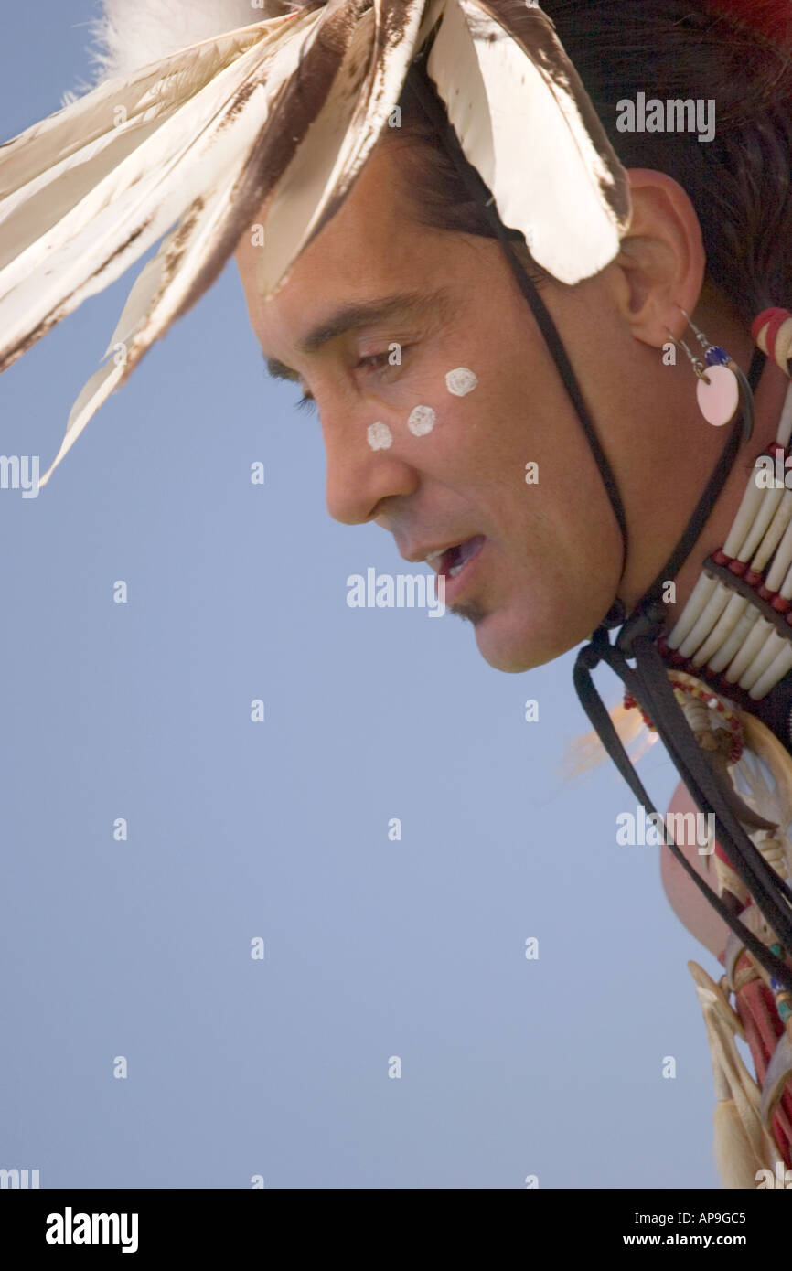 Tribal white face aboriginal face paint hi-res stock photography and ...