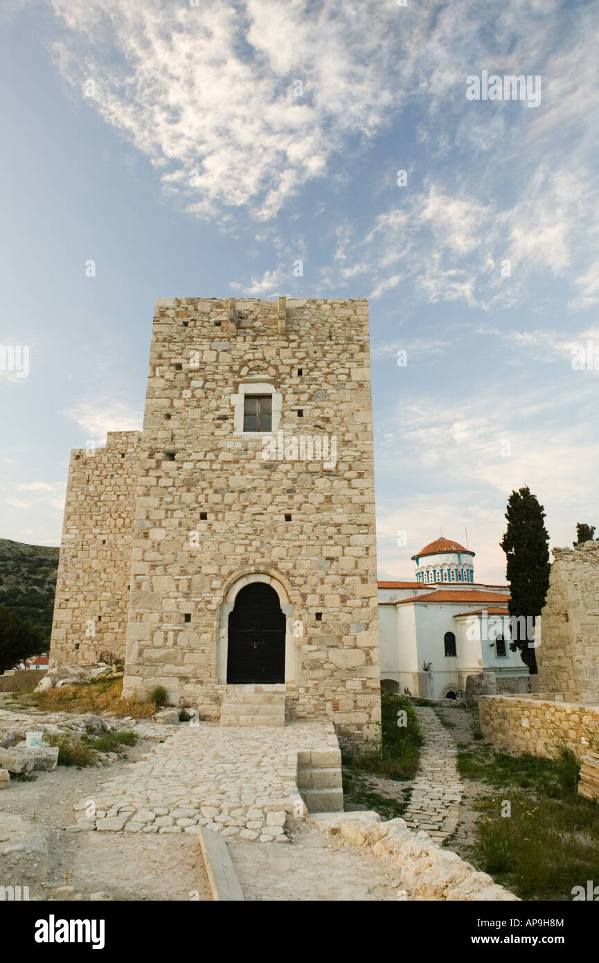 GREECE, Northeastern Aegean Islands, SAMOS, Pythagorio: Castle of ...