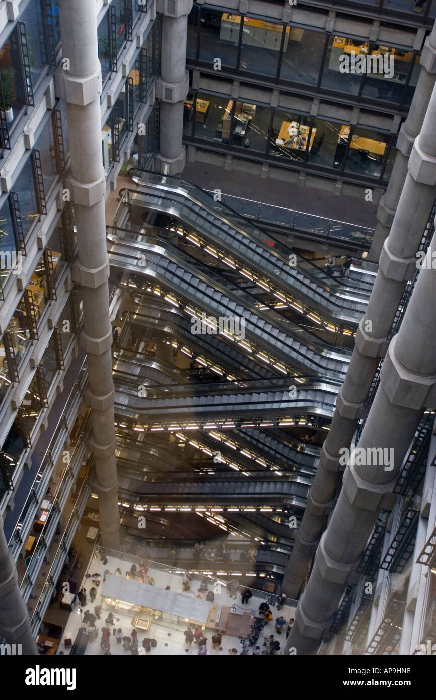 Interior Lloyds of London building One Lime Street City of London ...